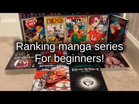 Ranking manga series for beginners!!