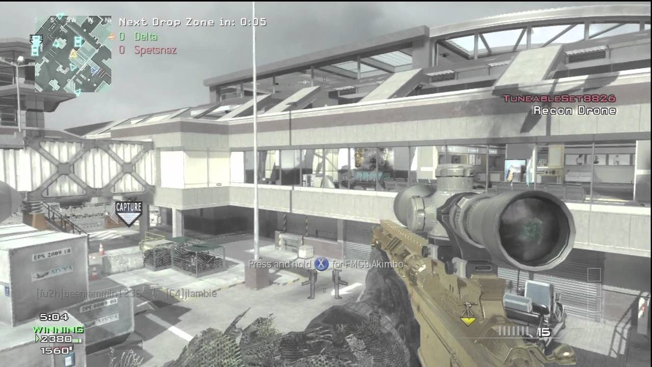 MW3 | MSR | Terminal | Drop Zone Gameplay - YouTube