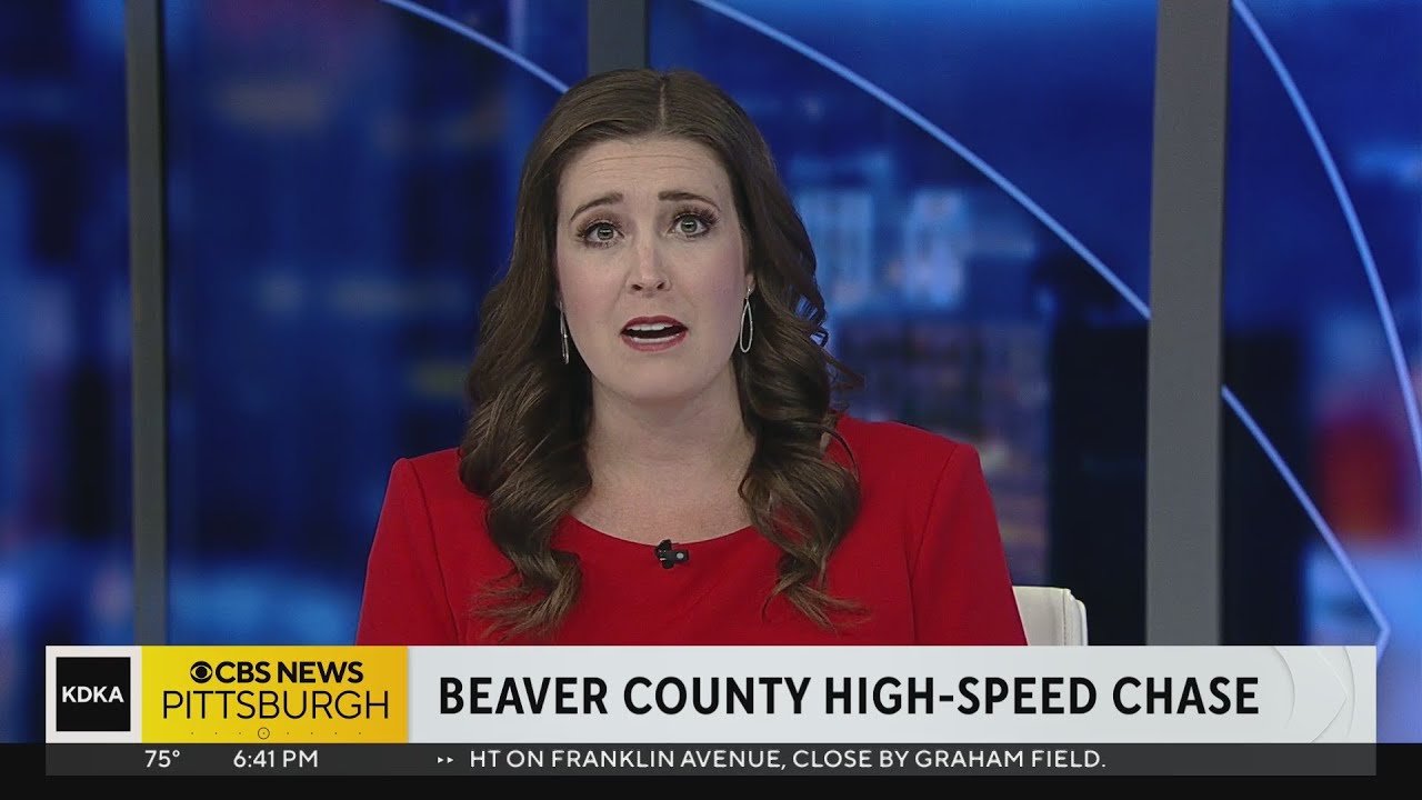 High-speed chase in Beaver County ends with arrest - YouTube