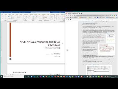 Word Ch 3 Pause and Practice 3 3 steps 7 to end - YouTube