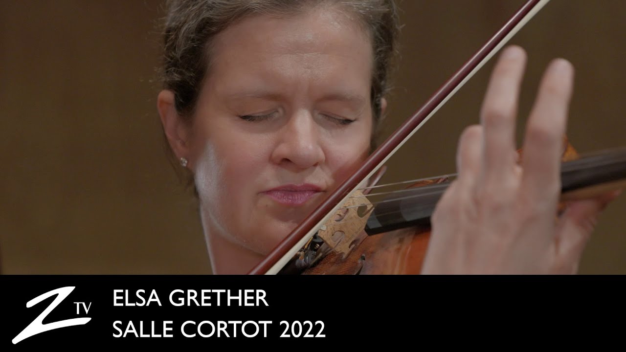 Elsa Grether - Adagio - Salle Cortot 2022 - LIVE - YouTube