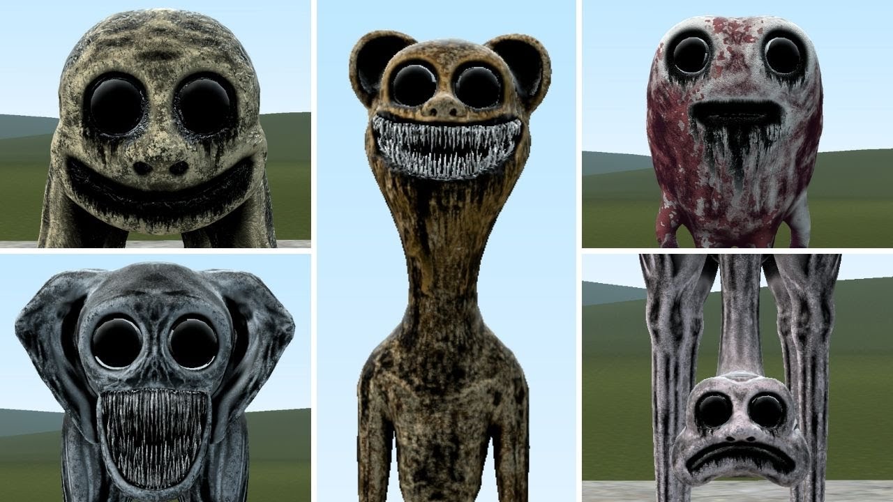 NEW ZOONOMALY FAMILY ALL MONSTERS In Garry's Mod! - YouTube