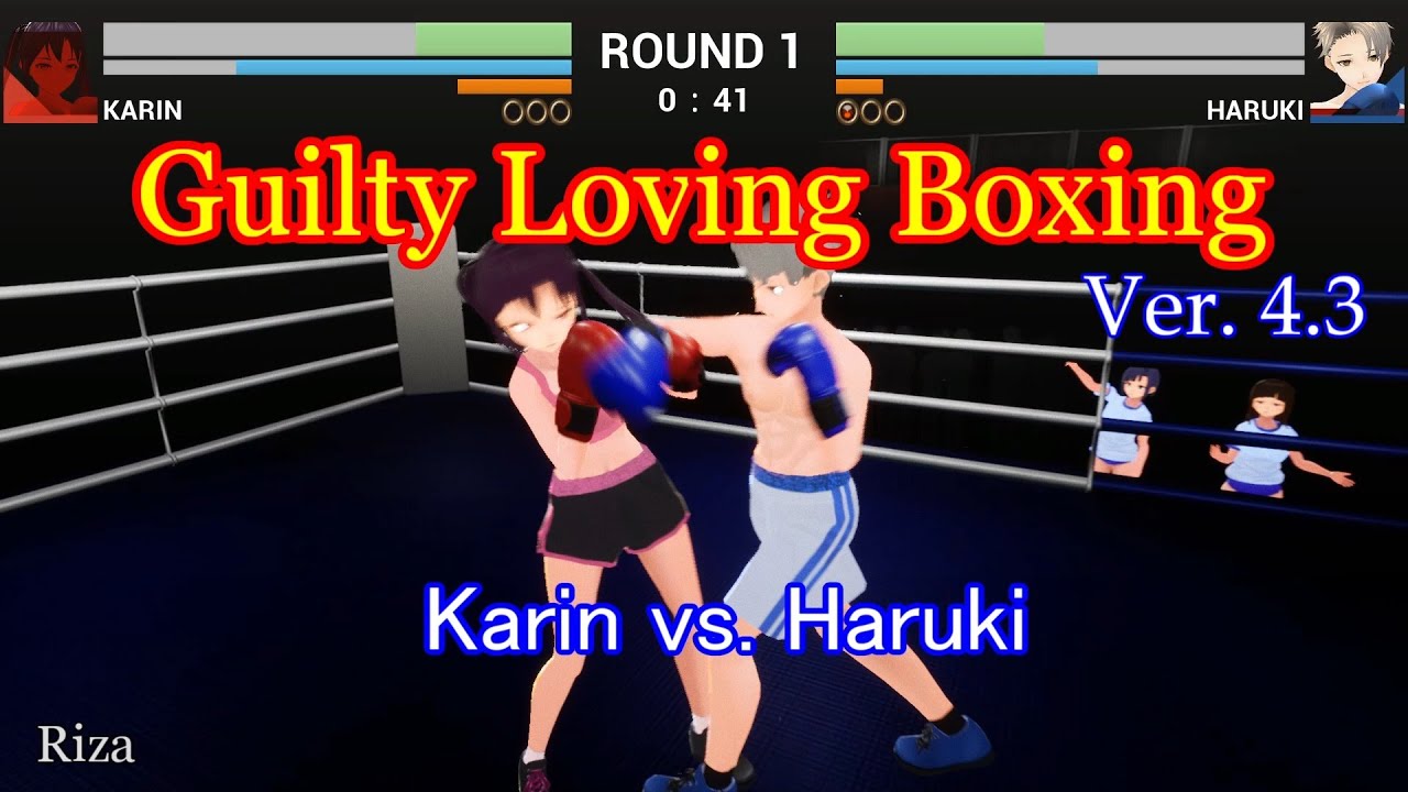 Guilty Loving Boxing Karin vs. Haruki - YouTube