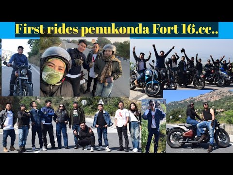 The first rides 2025 300km, Penukonda Fort with all my Lubuanei and ...