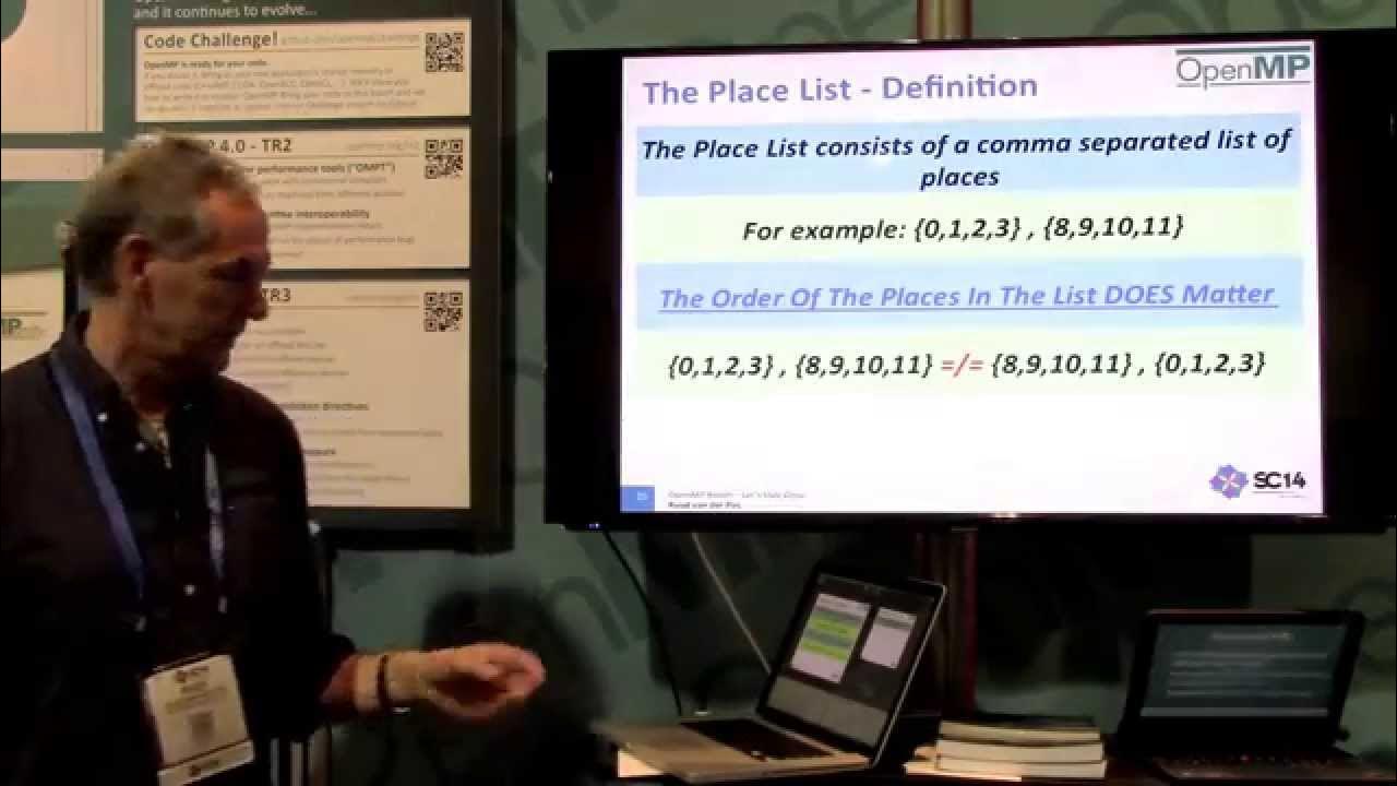 Let’s Stay Close: OpenMP cc-NUMA Support -- SC14 - YouTube