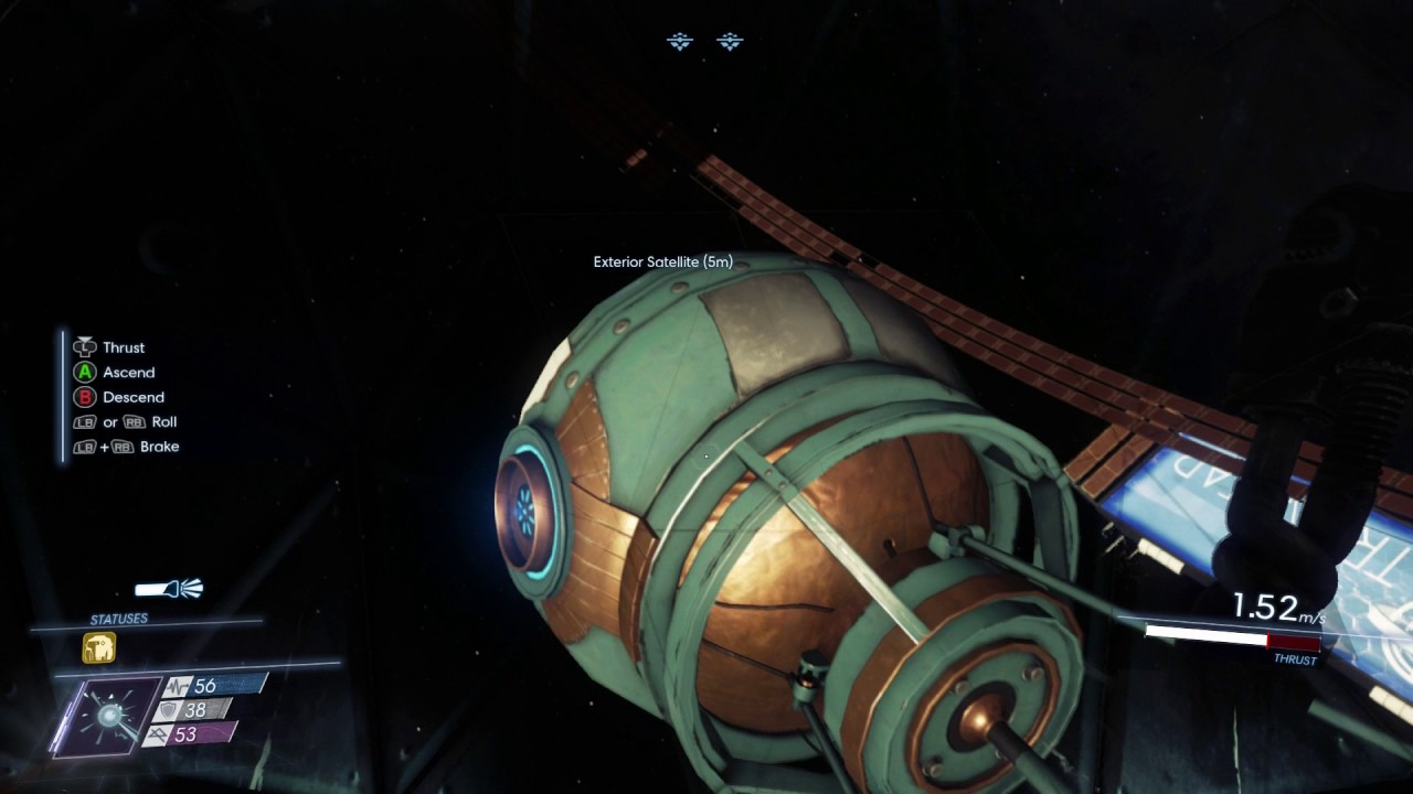 Prey Place the Satellite Communications Device on Satellite on Exterior ...