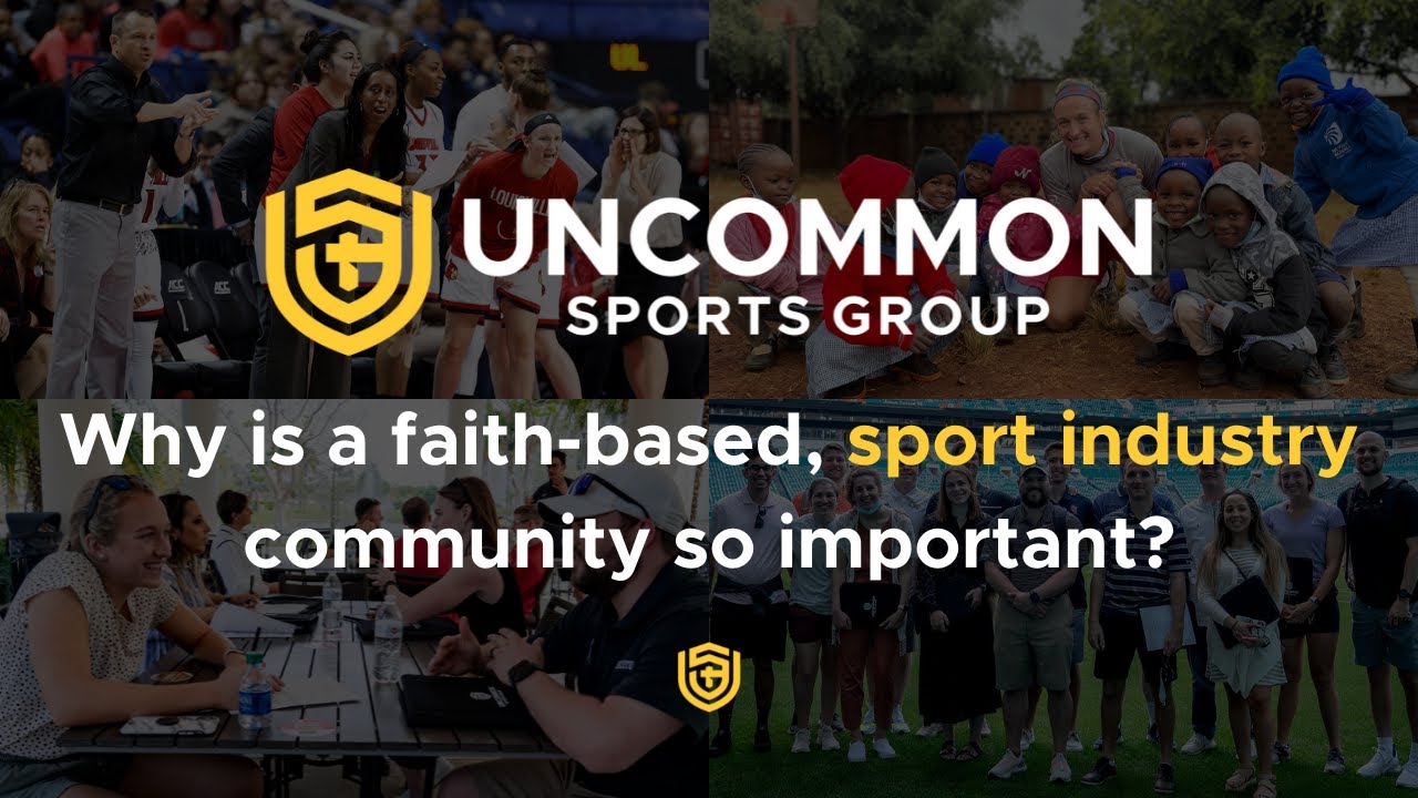 Why is a faith-based, sport industry community important? Discover ...