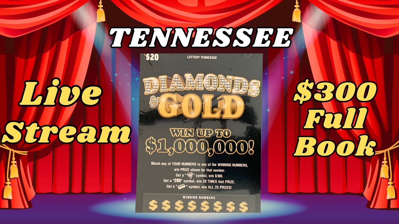 Scratching Full Book of Tennessee $20 Scratch Off Tickets - YouTube