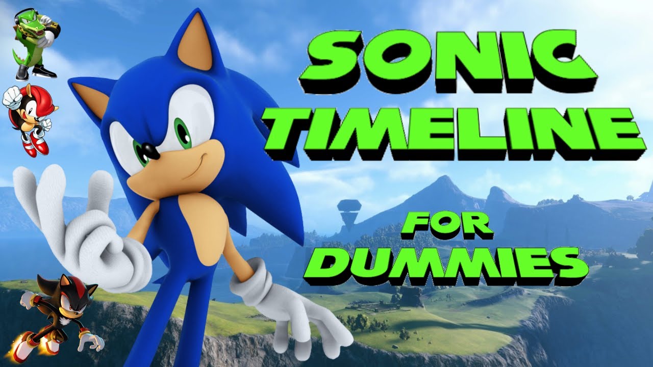 1 SONIC NERD AND 2 SONIC DUMMIES REACT TO A TIMELINE - YouTube