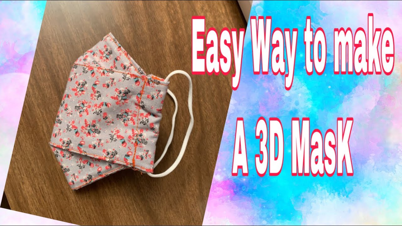 BUHAY AMERIKA; How to make a 3D Mask/EasyWay to make a Mask - YouTube
