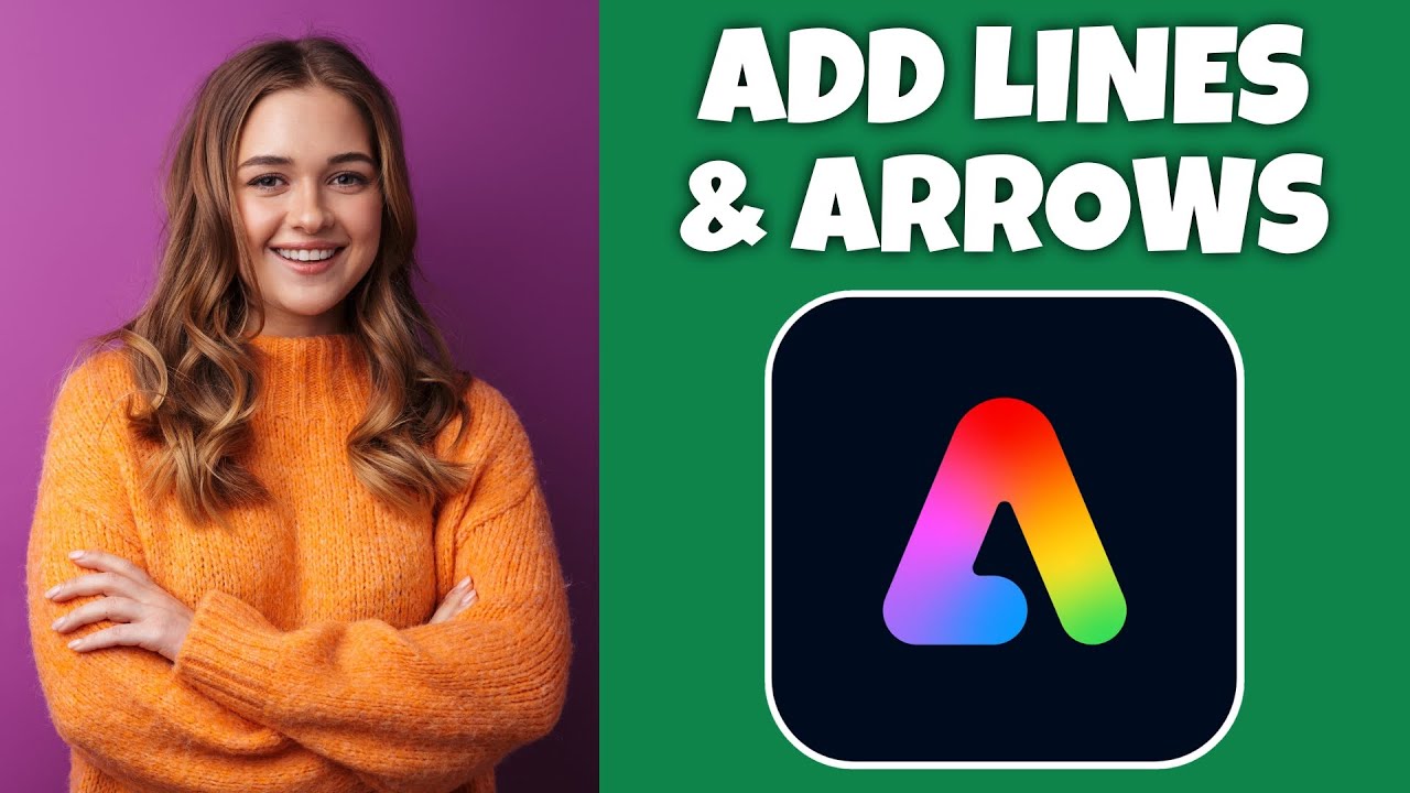 How To Add Lines And Arrows In Adobe Express | Adobe Express Tutorial ...