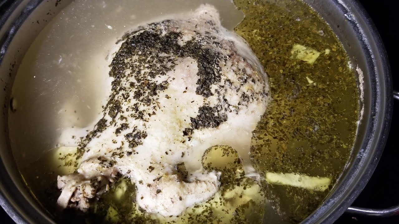 E16 - Boiled Whole Chicken For Broth Or Stock - YouTube