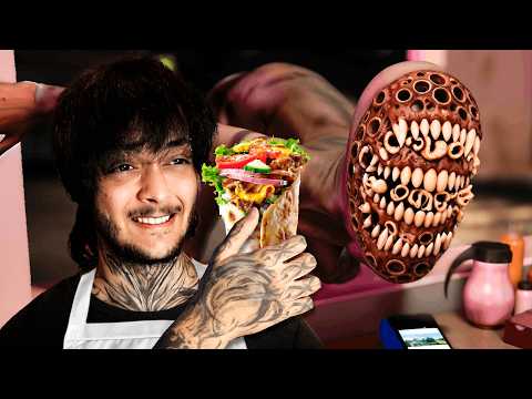esse novo terror do ROBLOX é muito BIZARRO - Scary Shawarma Kiosk