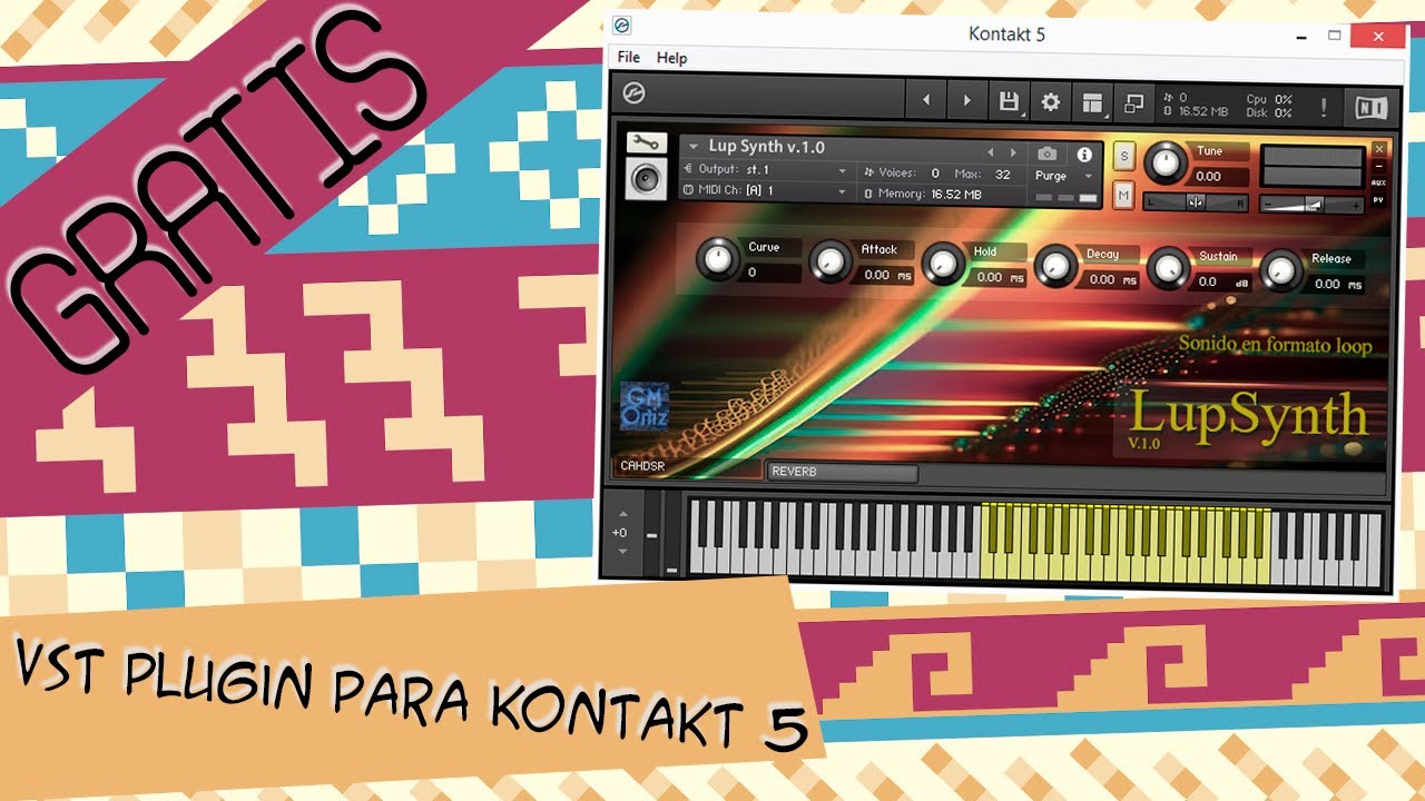 Lup Synth v.1.0 - Kontakt 5 - VST Plugin Gratis - YouTube