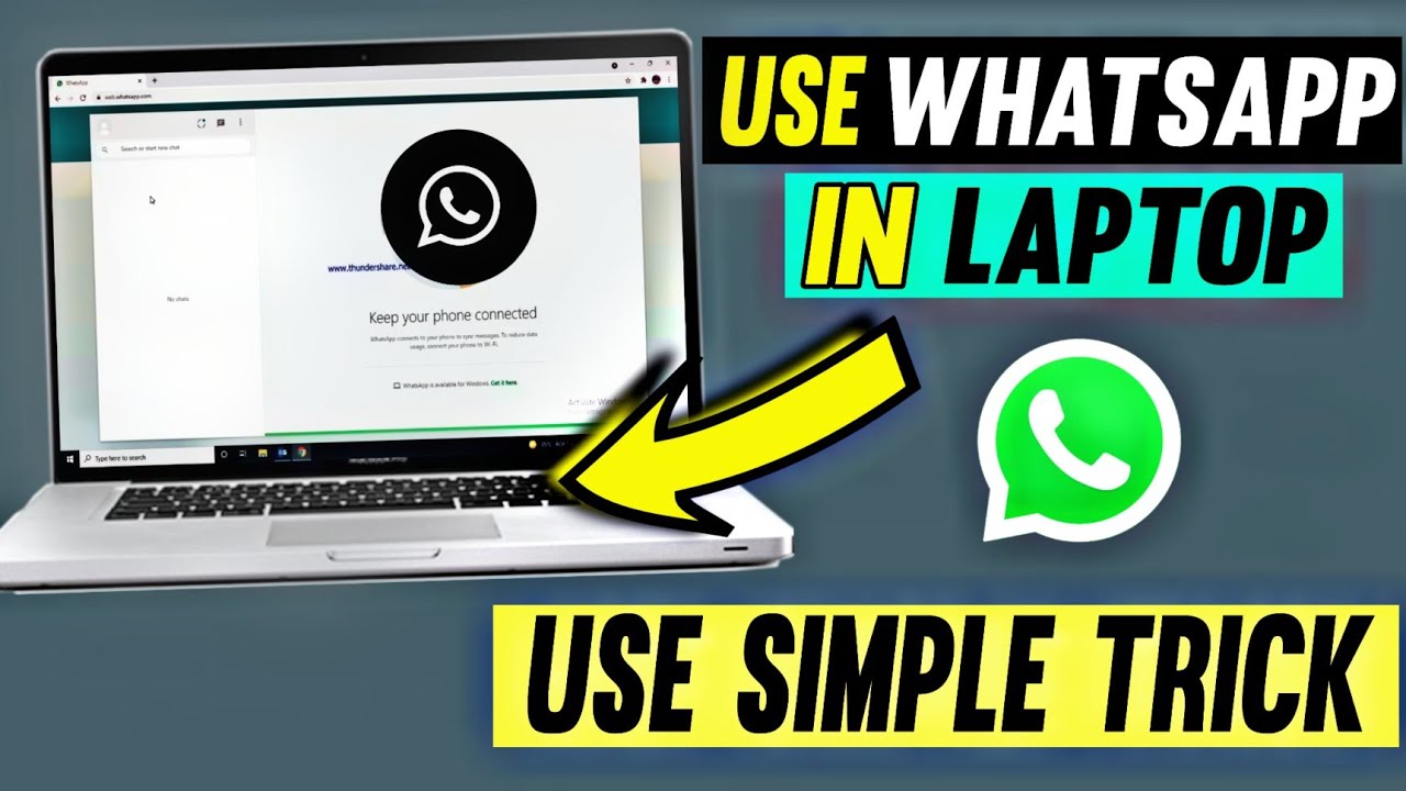 Laptop me WhatsApp kaise chalaye | How to install in Laptop - YouTube