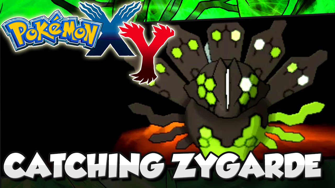 Pokémon X & Y - Catching Zygarde - YouTube