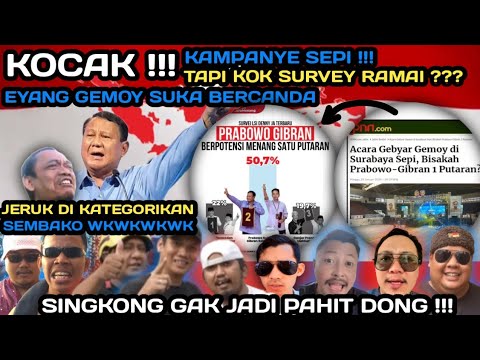Komentar Kocak Netizen ‼️ Kampanye Sepi Survey Kok Ramai Eyang Gemoy ...