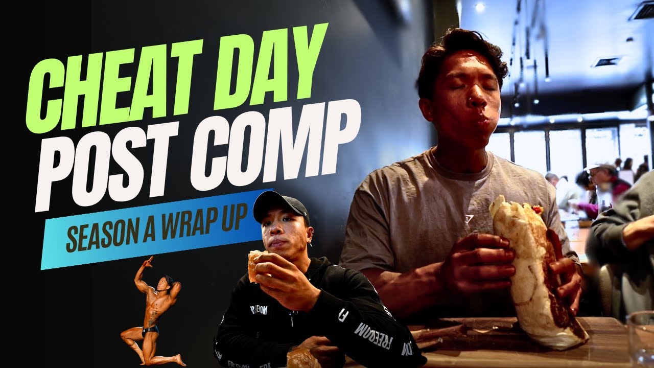 WHAT I ATE AFTER MY BODYBUILDING COMPETITION - YouTube