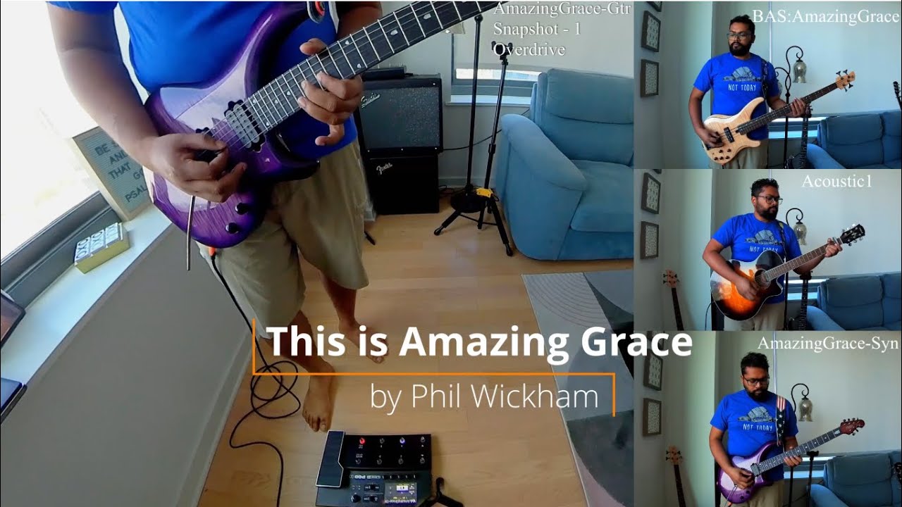 This is Amazing Grace - Lyrics and Guitar Cover - Pod Go patch walkthru ...