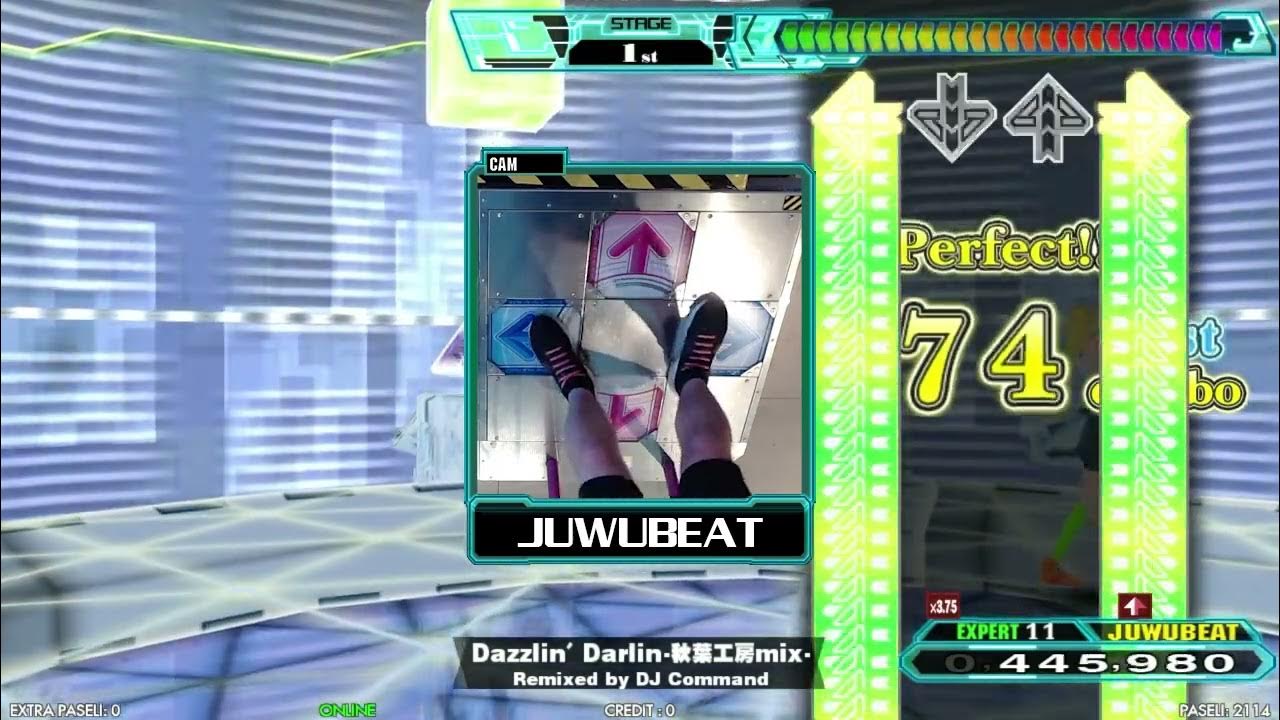 [DDR A20 PLUS] Dazzlin' Darlin-秋葉工房mix- / Remixed by DJ Command (Single Expert 30p PFC) - YouTube