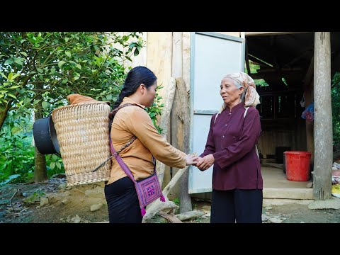 What happened to single mother Trieu Duyen after she left the old woman's house?