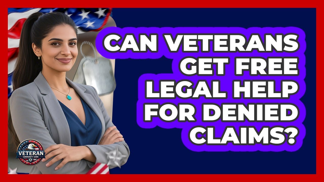 Can Veterans Get Free Legal Help For Denied Claims? - YouTube