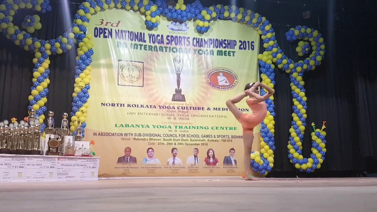 3rd Open National Yoga Sports Championship 2016 - YouTube