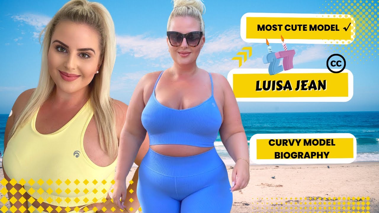 Curvy Model (Luisa Jean biography) Modelo Alemana y blogger de moda plus size - YouTube