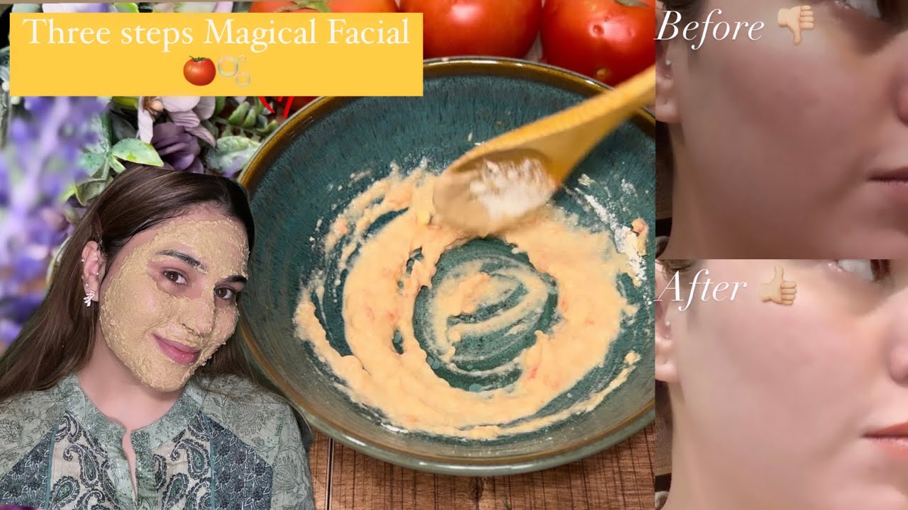 Detanning and brightening Magical Facial at home | In Just 3 Steps ...