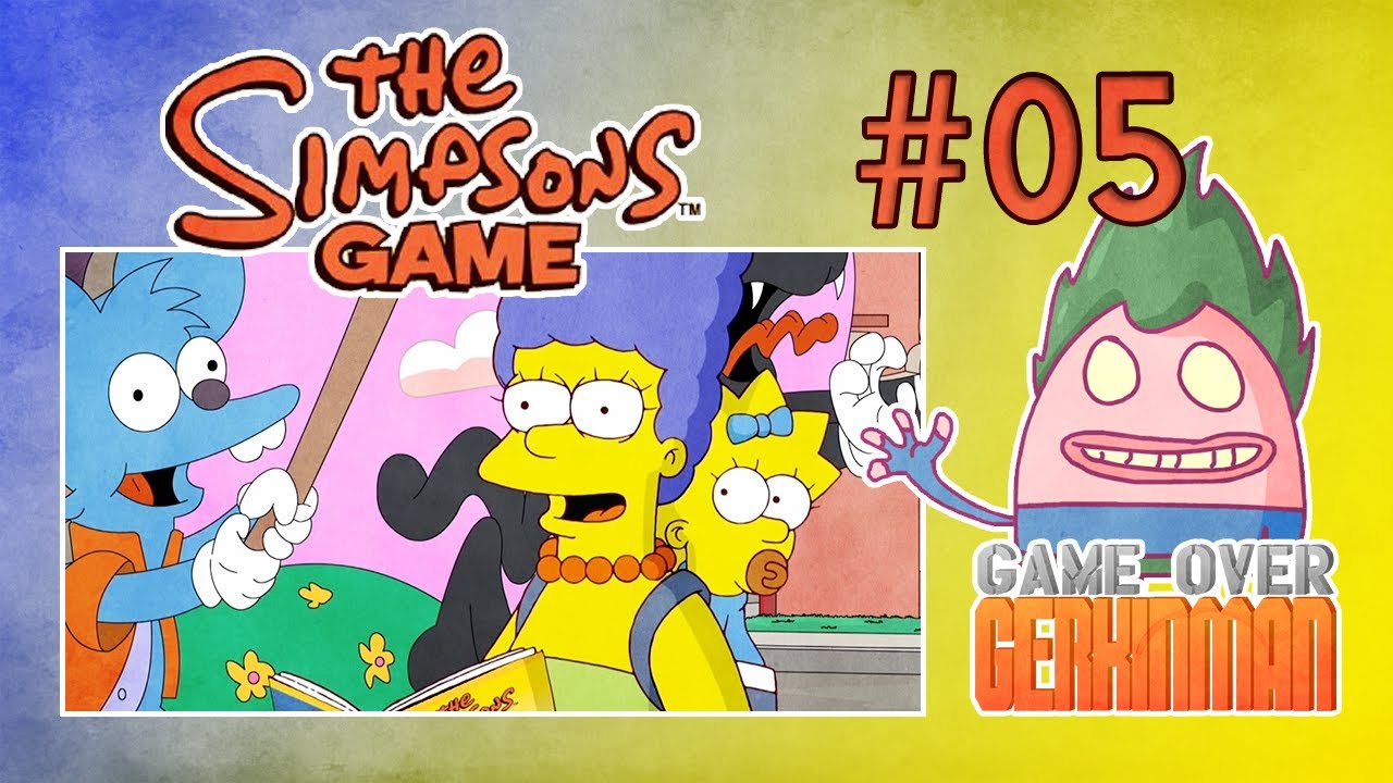 The Simpsons Game: Pt05 - Mob Rules - Game Over Gerkinman - YouTube