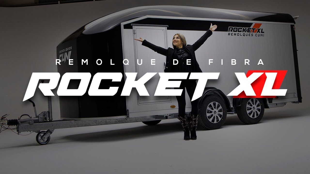 Remolque de fibra ONNE ROCKET XL - YouTube
