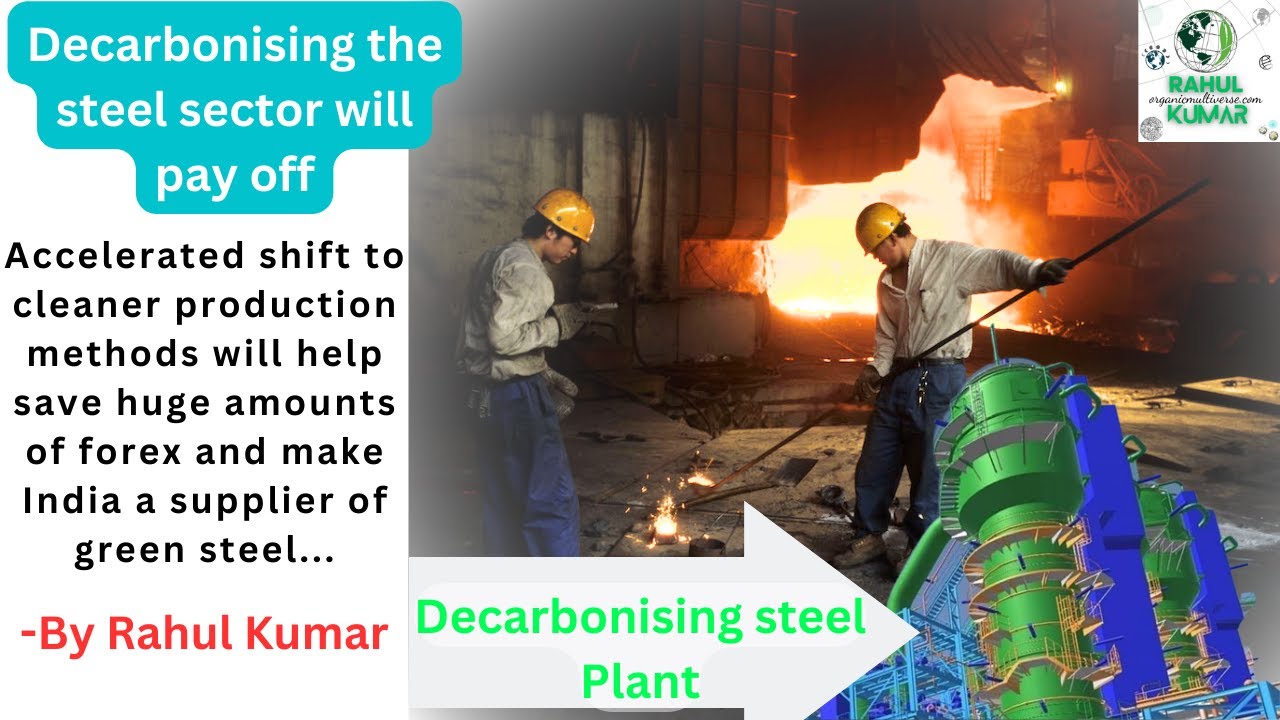 Decarbonising the Steel Industry | UPSC - YouTube