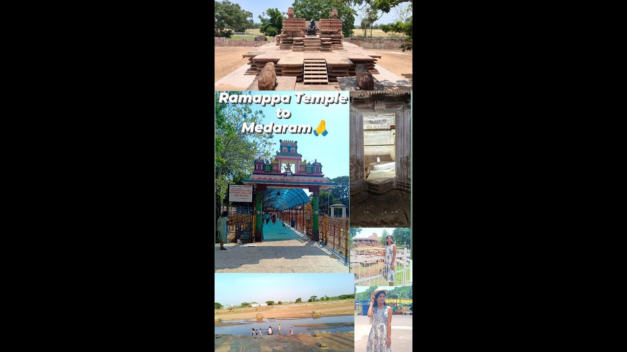 Warangal vlog (part-2) //Ramappa Temple //Medaram //Sammakka//Sarakka ...