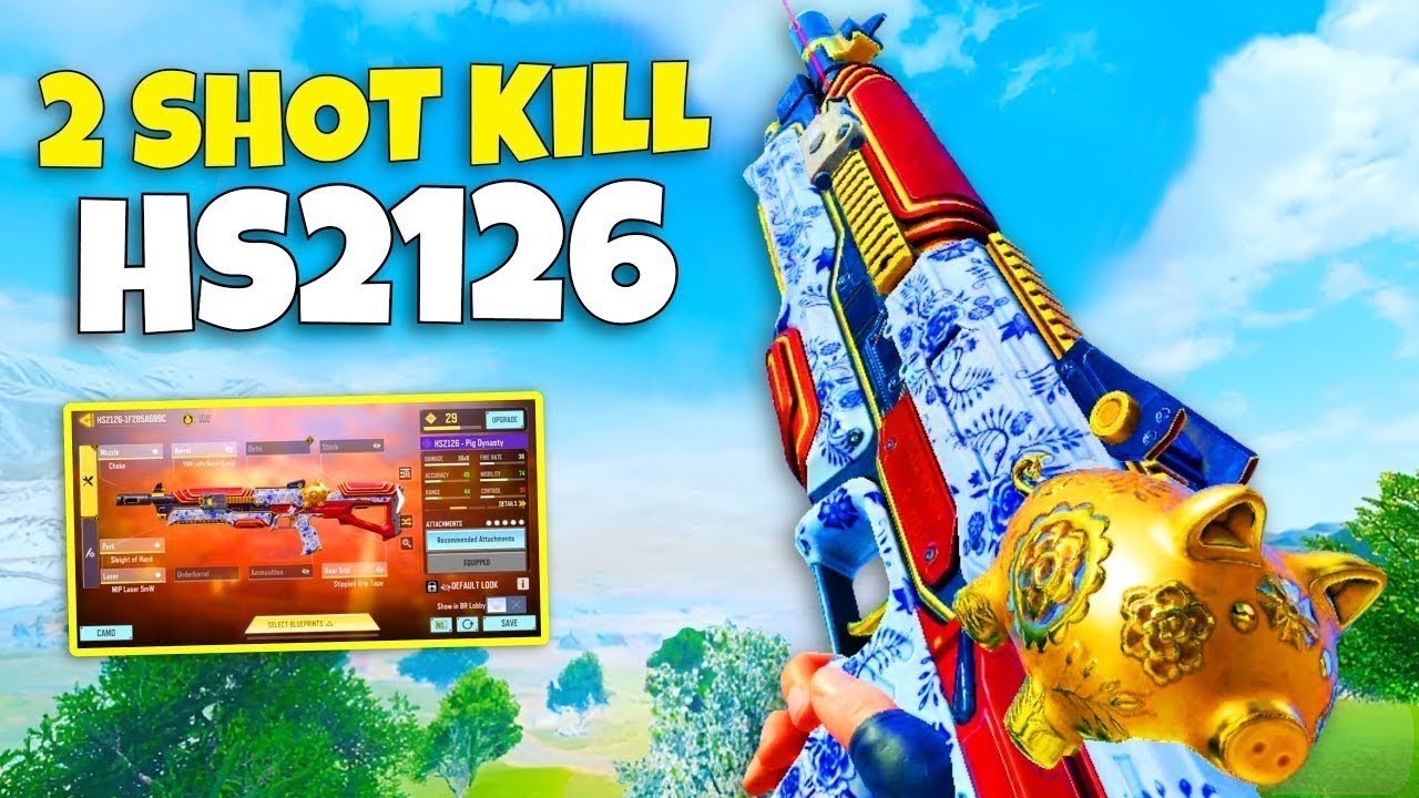 2 SHOT KILL BEST HS2126 LOADOUT CODM BR | Best HS2126 GUNSMITH in CODM ...