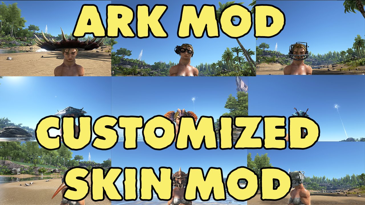 ARK MOD: SKIN MOD - YouTube