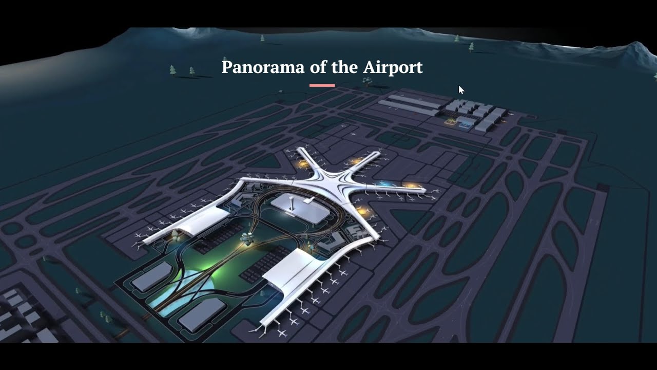 Smart Airport Management Platform | Digital Airport | 3D Visualization ...