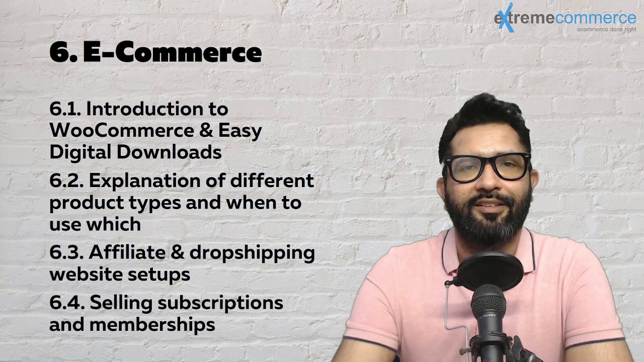 32: E-Commerce | Wordpress | VBC Extreme Commerce - YouTube