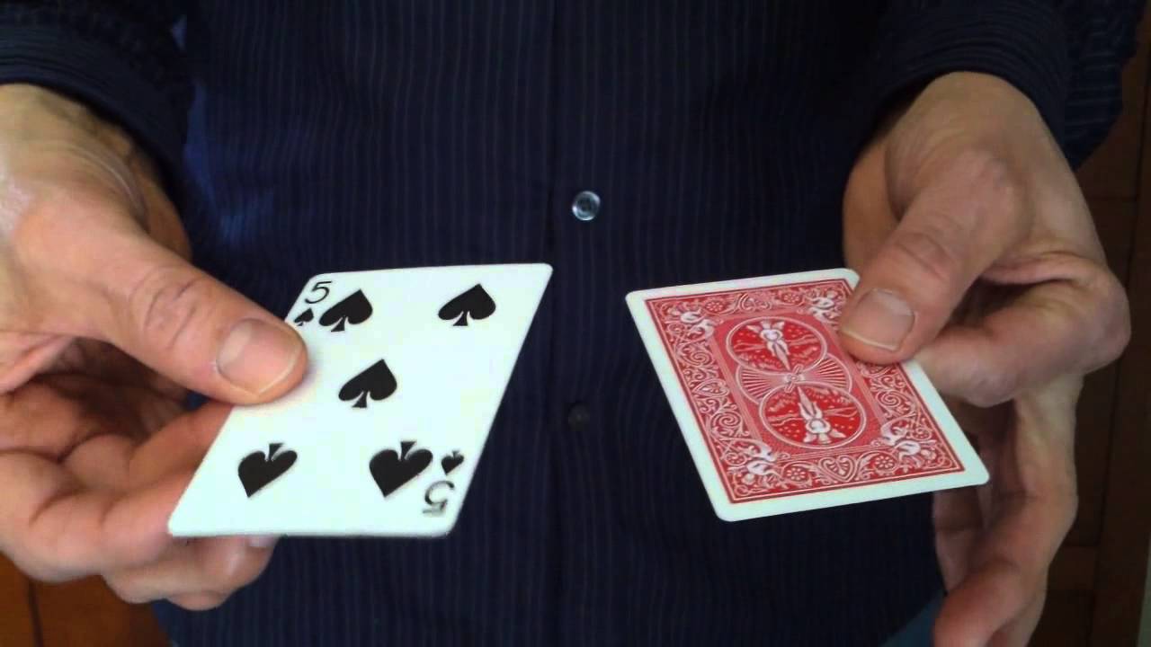 Easy Magic Trick: 2 Card Monte - YouTube