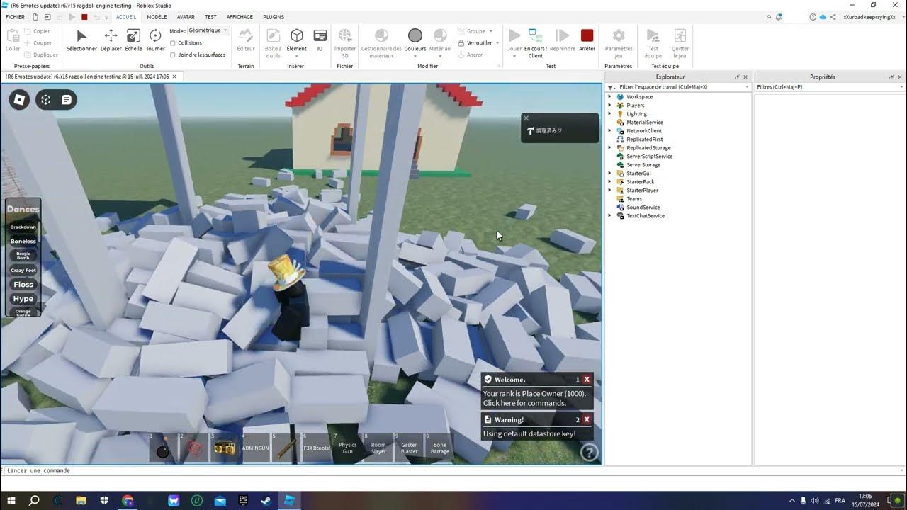 how to make a destructible building in roblox studio - YouTube