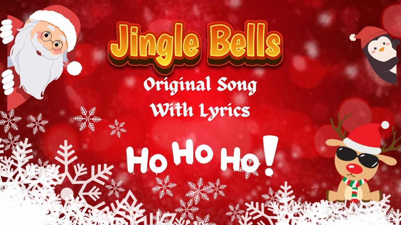 Jingle Bells | Kids Christmas Song with Lyrics | Holiday Animation for ...