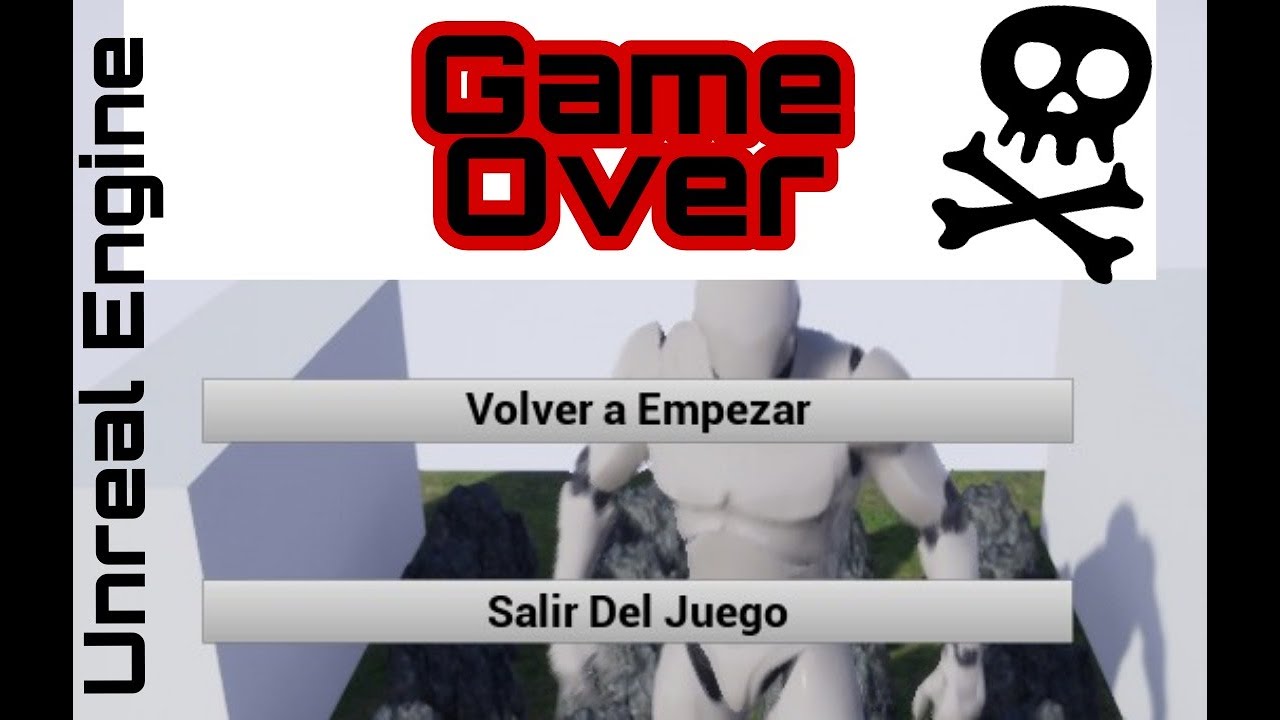 Menu Game Over | Unreal Engine Tutorial en Español - YouTube