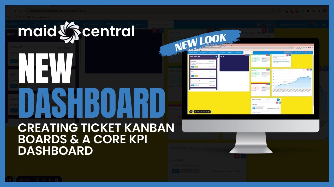 New Dashboards! Creating Ticket Kanban boards and a Core KPI Dashboard ...