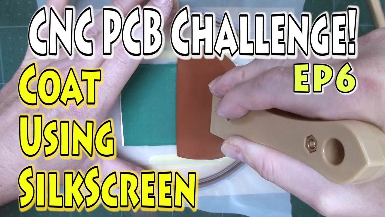EP6 – DIY PCB – Silkscreen UV Resin Coating - YouTube