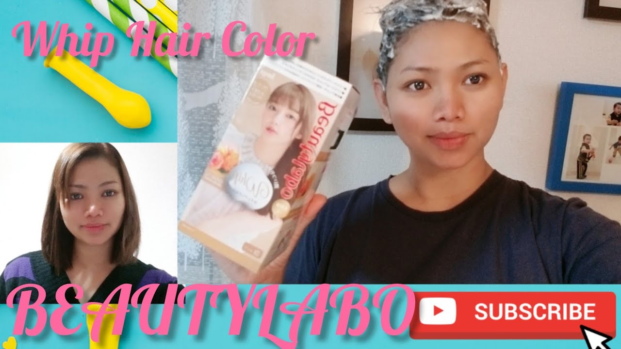 DIY HAIR COLOR BEAUTYLABO WHIP (2019) REVIEW - YouTube