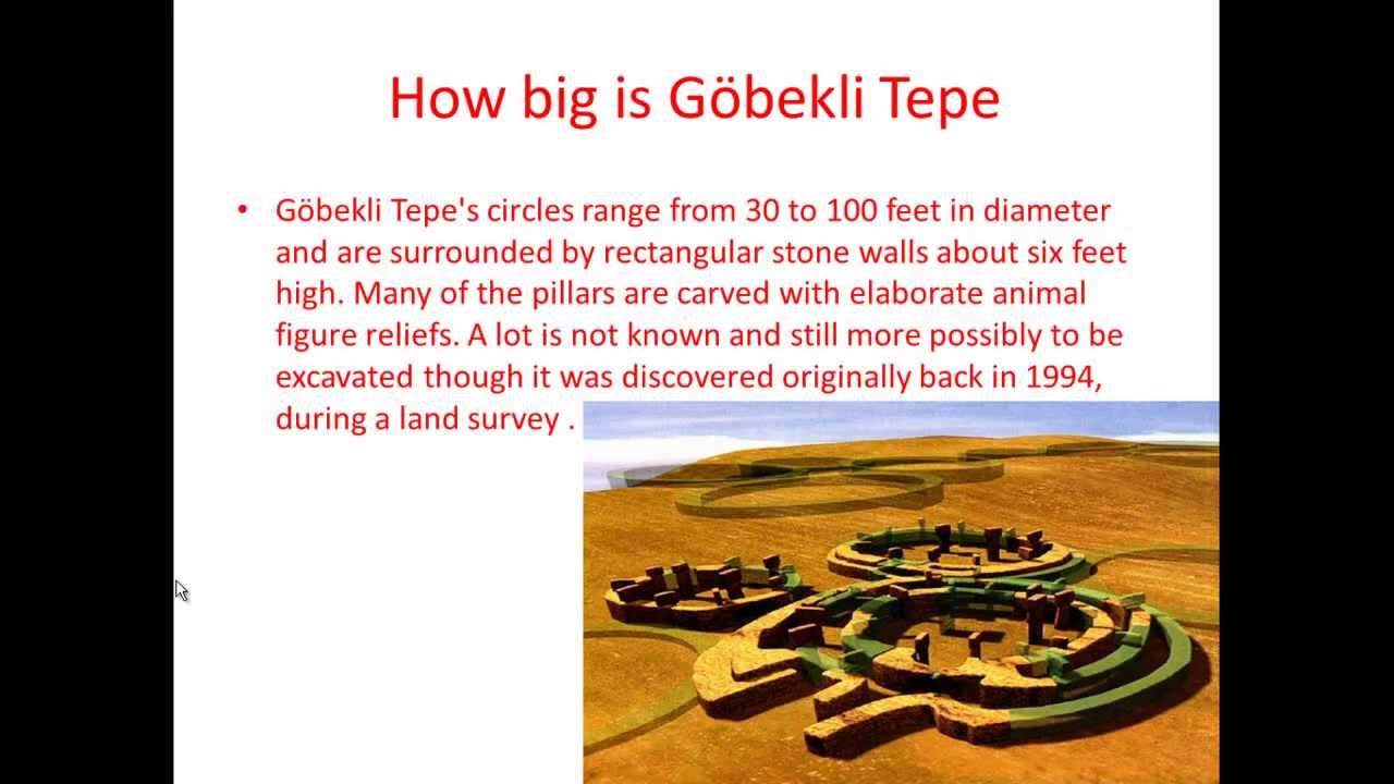 Gobekli Tepe 12000 year old mystery ruin - YouTube