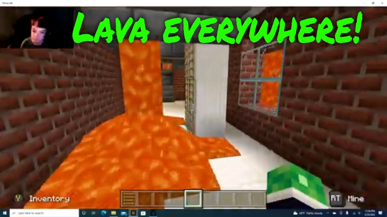 Exploring the Underground Lava Base on Minecraft - YouTube