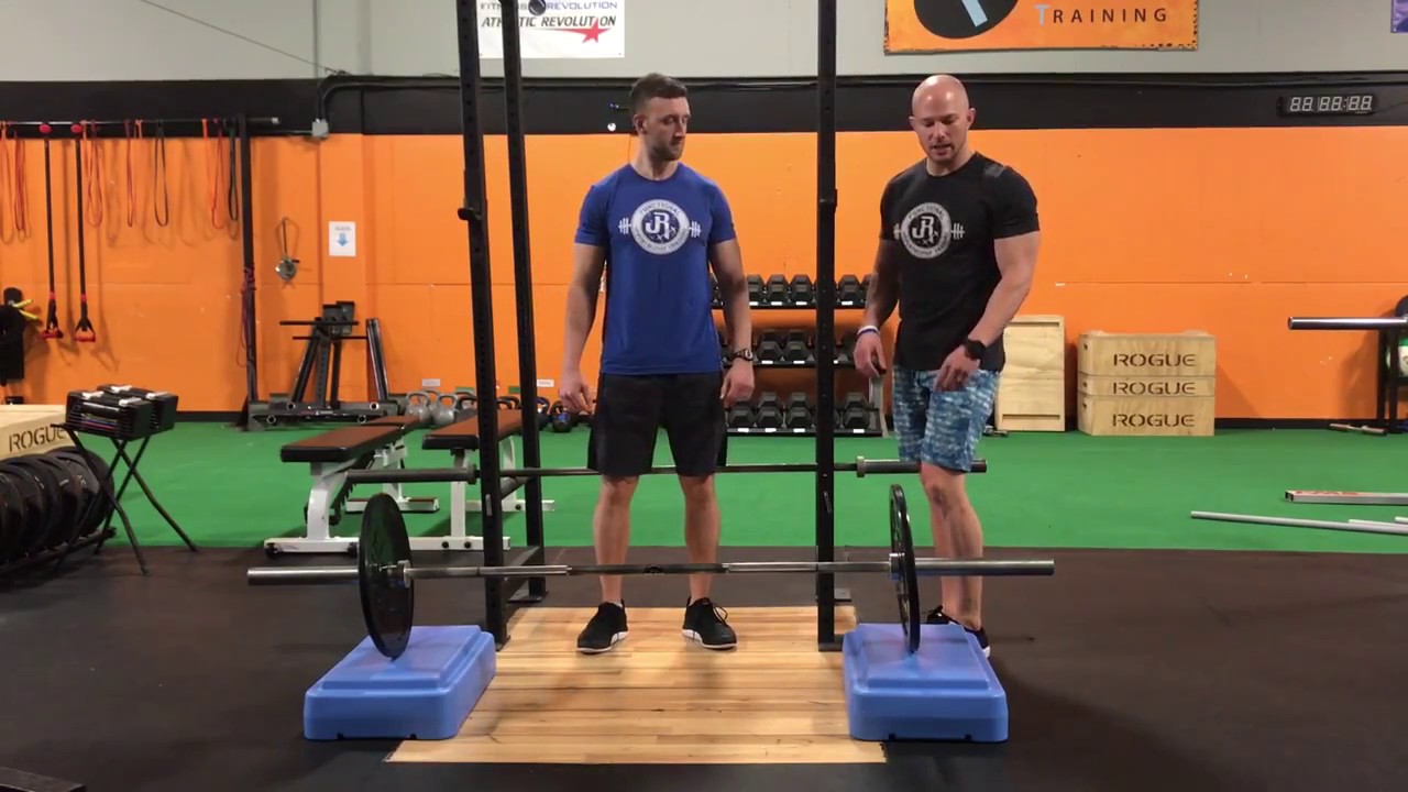 Deadlift Rack Pull - YouTube