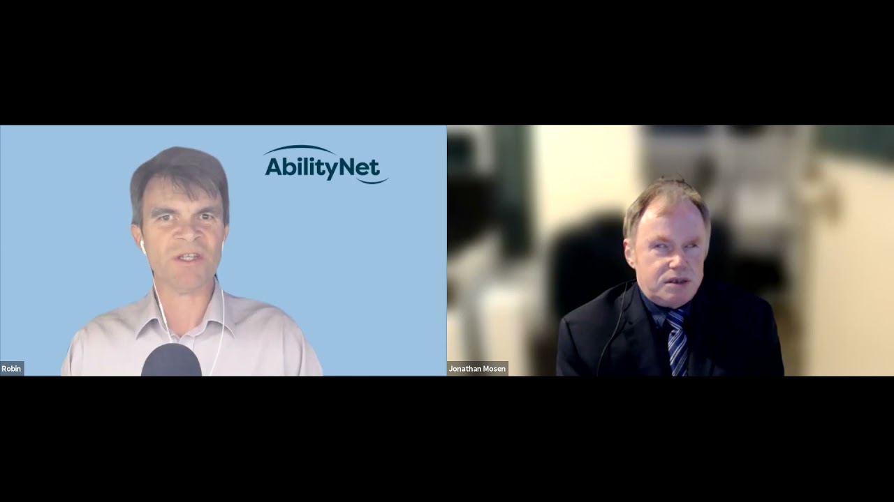 Accessibility Insights with Jonathan Mosen of Workbridge - YouTube