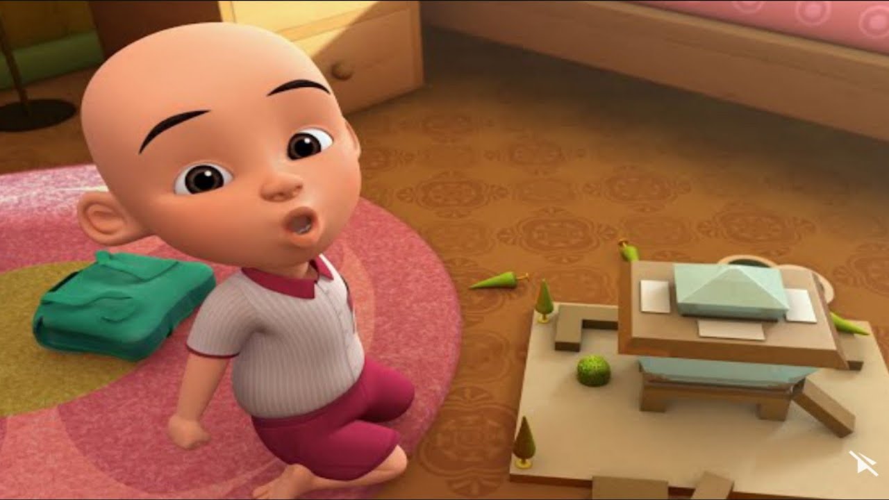 Opah Marah Foto Opah Di Gunting Upin Ipin 😡 Tiru Aksi Upin Dan Ipin