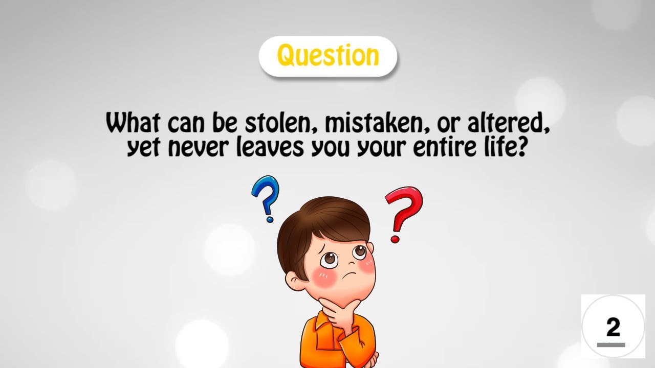 10 Second Riddles(2nd Jan. 2021) - Test Your Mind. - YouTube